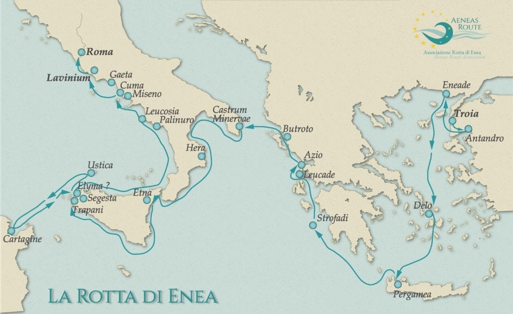 The Aeneas Route, the journey between archeology and nature becomes a ...